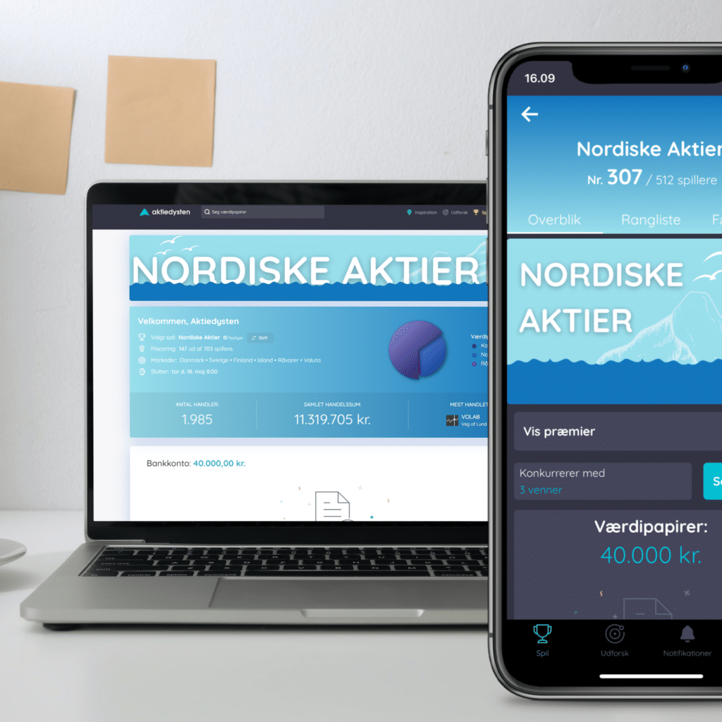 Skapa ditt eget spel - Aktiedyst